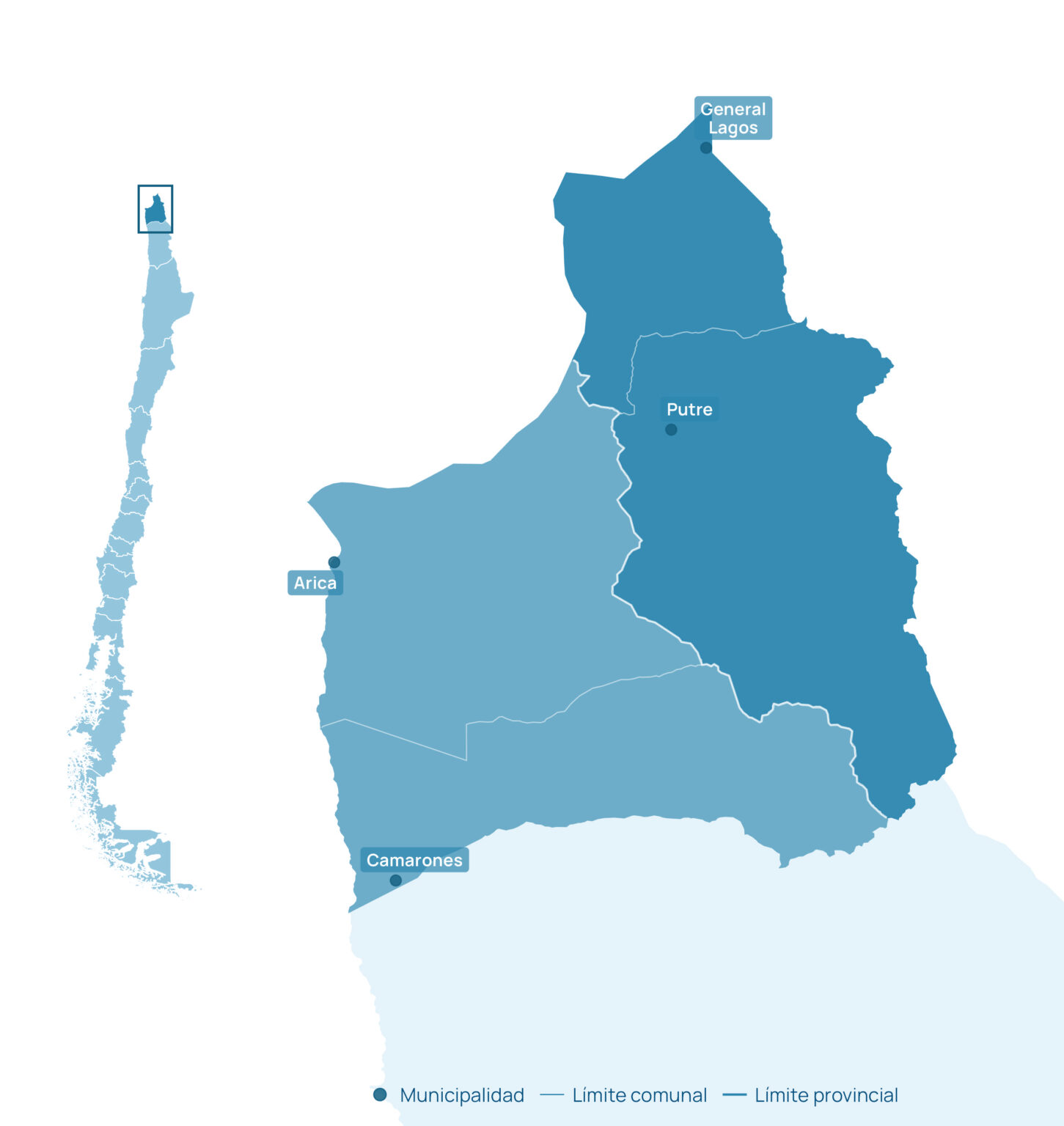 Region de Arica y Parinacota - Descentralizachile | SUBDERE