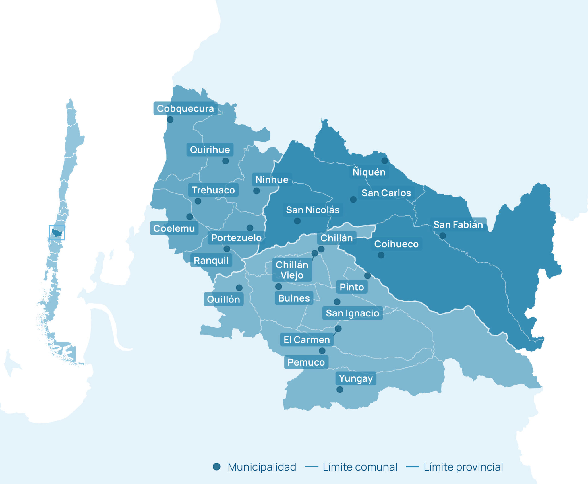 Region de Ñuble - Descentralizachile | SUBDERE